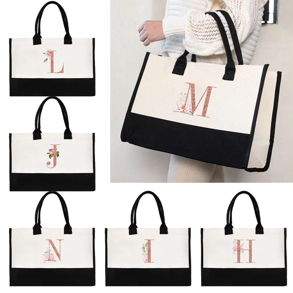 Women-s-Shopping-Bag-Korean-Tote-Bag-Casual-Lady-Eco-Jute-Bag ...