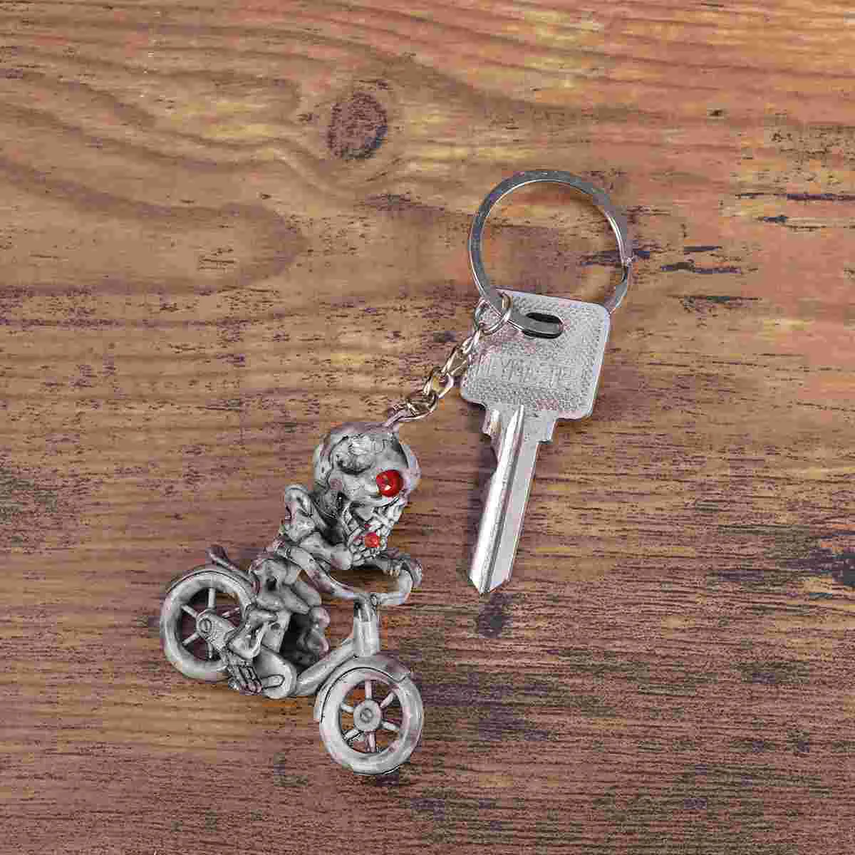 2-PCS-Set-Grim-Reaper-Pendant-Skull-Hanging-Key-Ring-Rings-Fashion ...