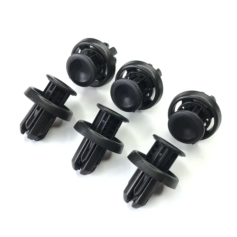 30PCS 10mm Front Rear Bumper hood Fender Splash Guard Retaining clips ...