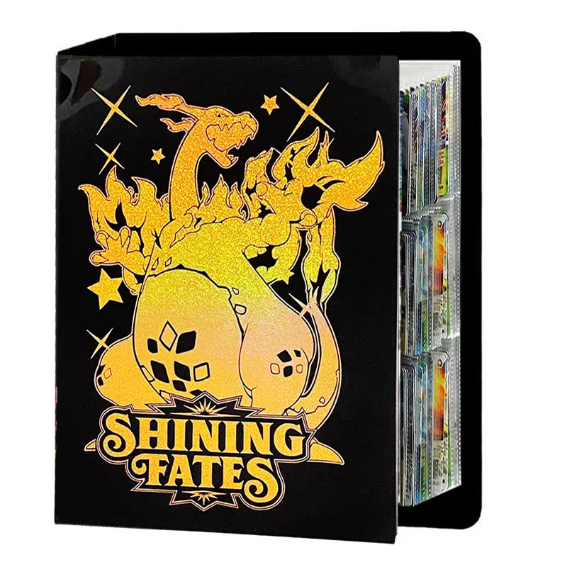 9 Pocket 540 Cards Pokemon Album Book Pokmon Holder Letters Books ...