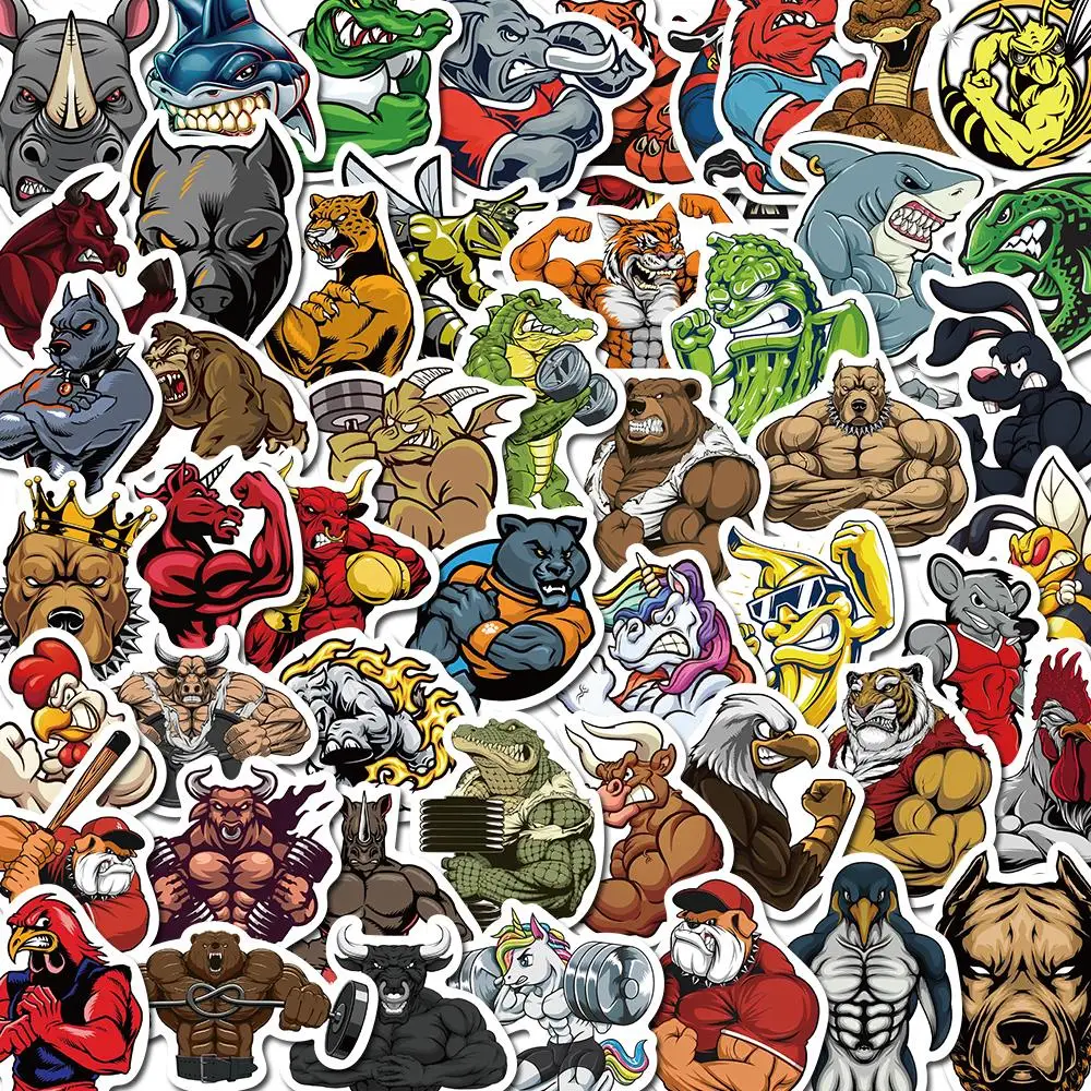 Muscular Animals Animated