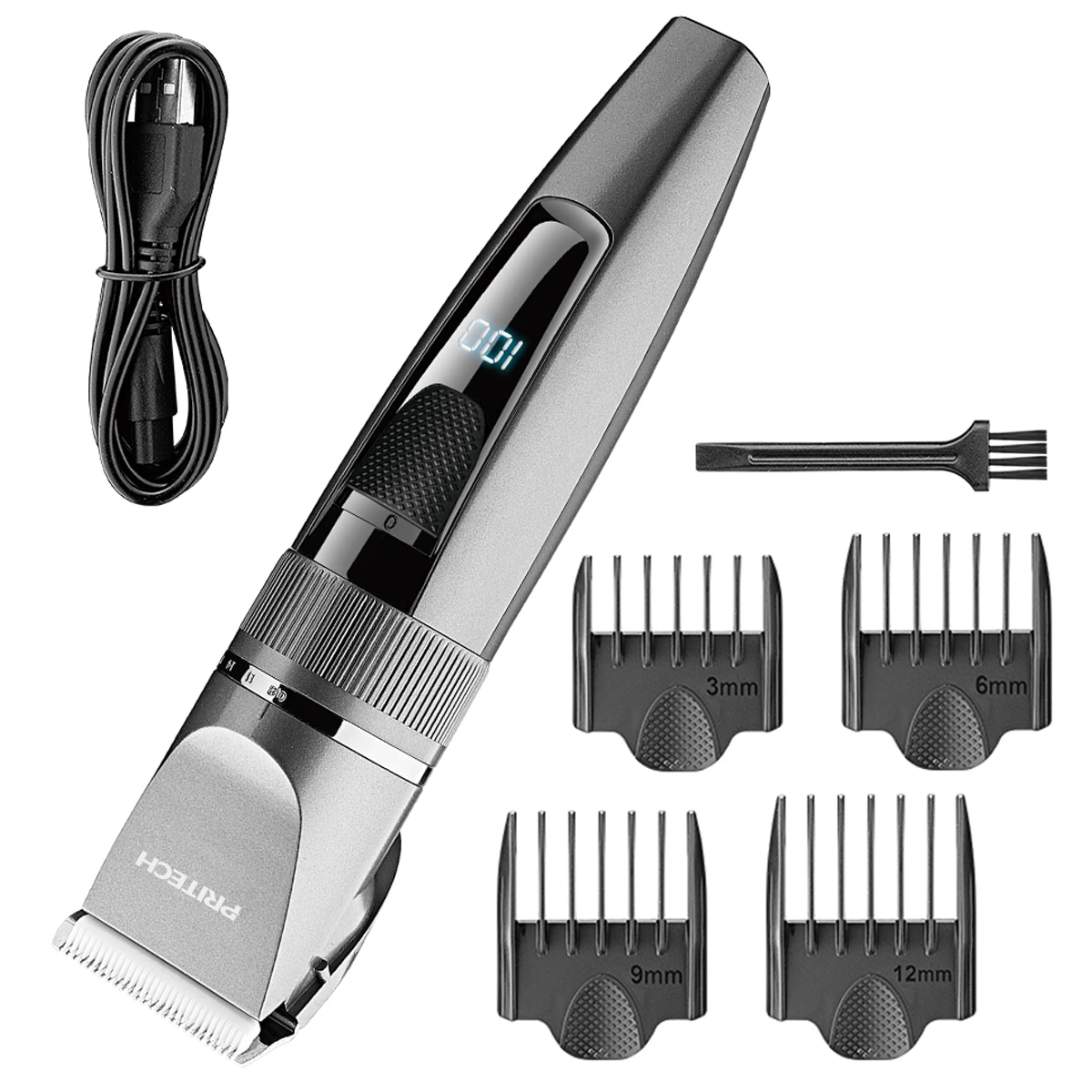Pritech-Electric-Hair-Clipper-Hair-Cut-Maching-Wireless-Trimmer-men ...