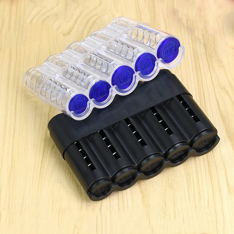 Creative-Coins-Purse-Storage-Box-Euro-Coin-Dispenser-Container-Case ...