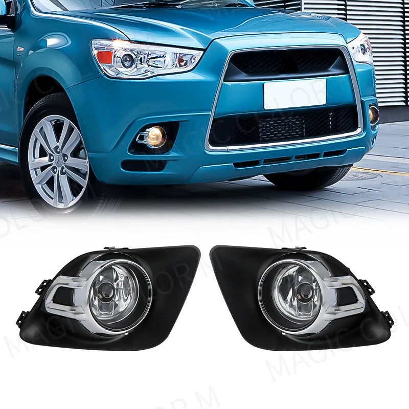 LED Fog Lights For Mitsubishi ASX 2011 2012 2013 DRL Daytime Running ...