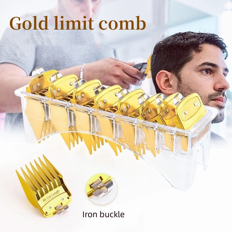 8Pcs Limit Comb Hair Clipper Size Replace Accessories Barber Pro ...