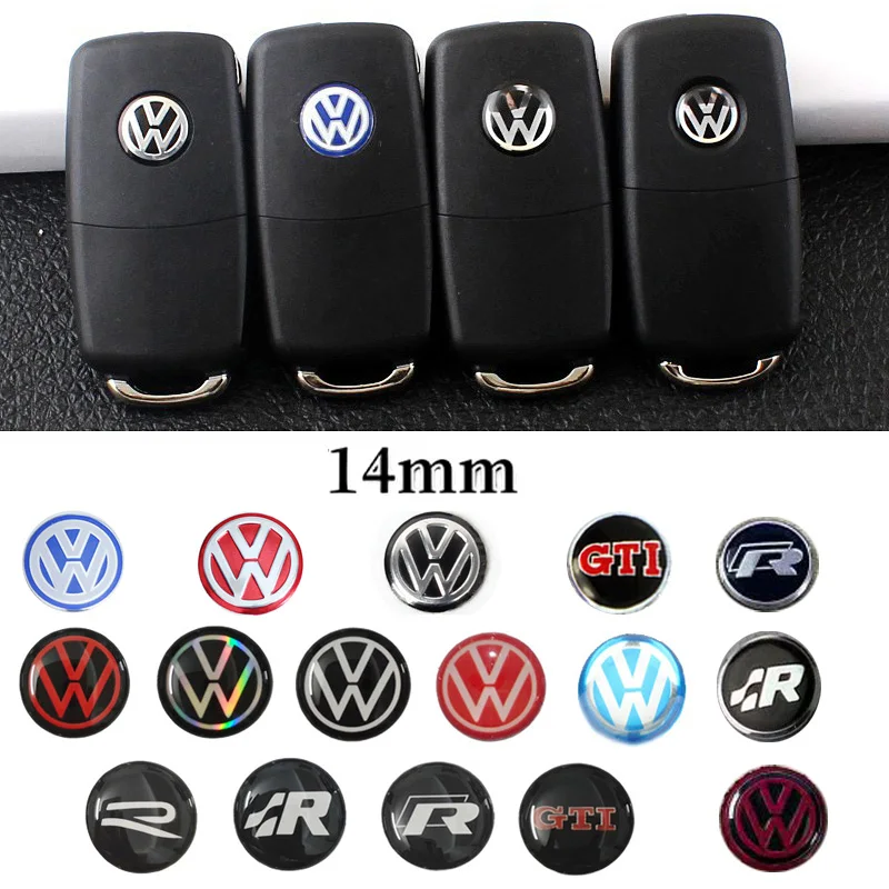 14mm-Car-Key-Sticker-Auto-Control-Keychain-Emblem-Accessories-For ...