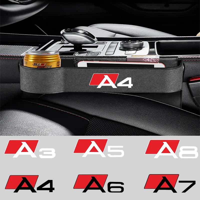 Car Seat Gap Organizer For Audi A3 A4 A5 A6 A7 A8 Q3 Q5 Q7 Q8 Auto ...