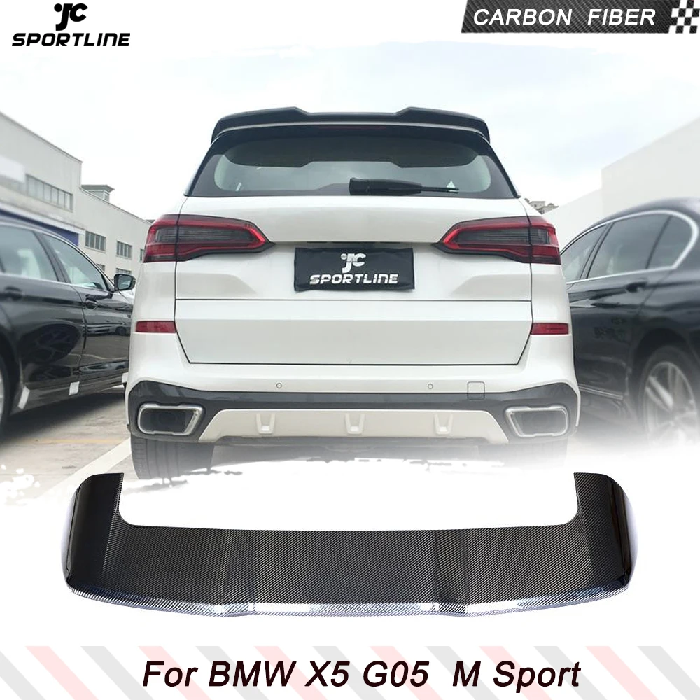 Carbon Fiber / FRP Rear Roof Spoiler for BMW G05 X5 M Sport 2019 2020 ...