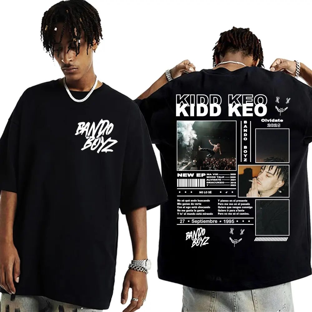 Rapper Kidd Keo Bando Boyz Tour Graphic T-shirts Men's Women Harajuku ...