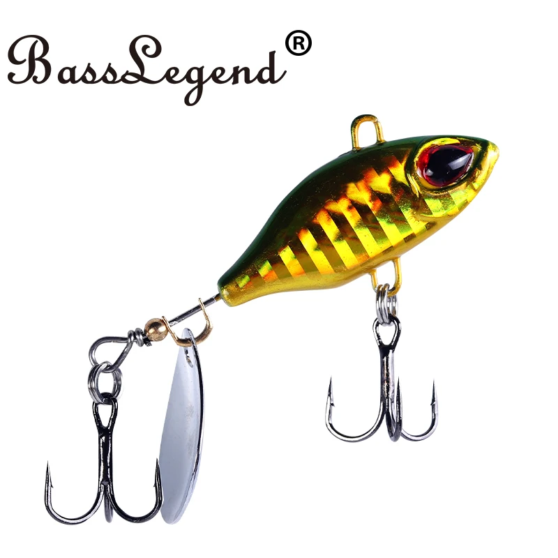 BassLegend-Fishing-Tailspin-Micro-Spinnerbait-Bass-Trout-Deracou ...