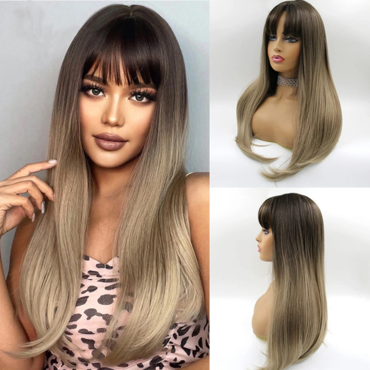 Synthetic hair wigs Archives - Hair.lk