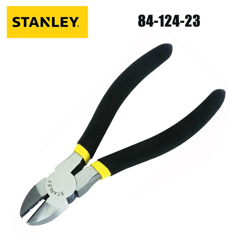 Stanley 84-124-23 Black Handle Mini Oblique Nose High Carbon Steel ...