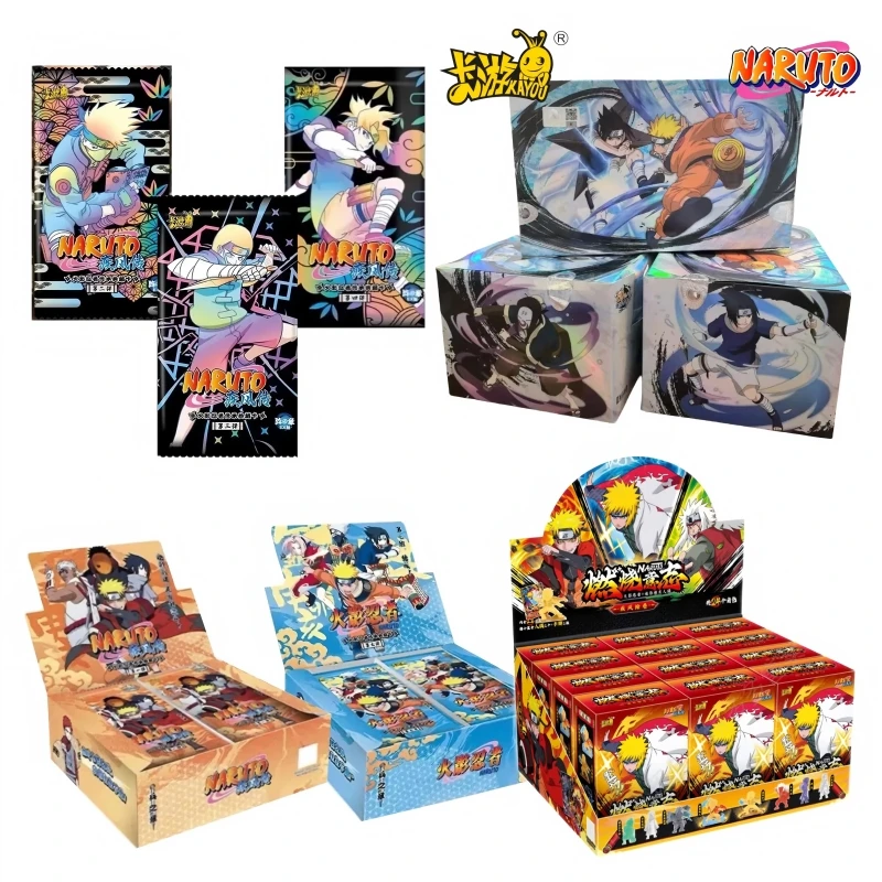 2025 KAYOU Original Naruto Cards EX Pack Trading Card Box Uzumaki ...
