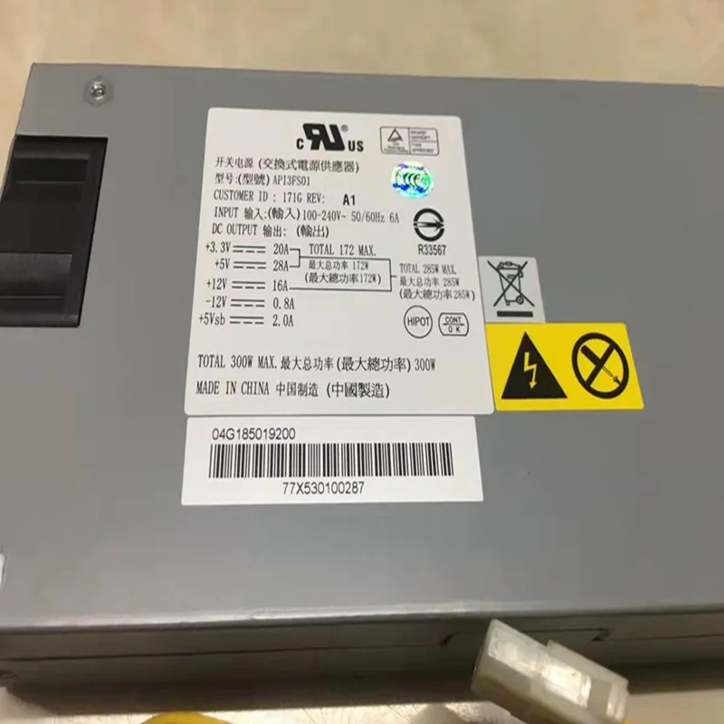 Original PSU For Acbel 1U 300W Switching Power Supply API3FS01 ...