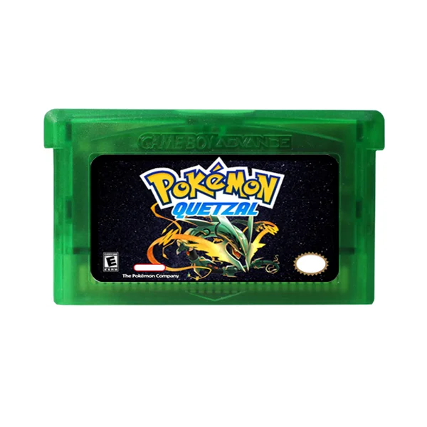 GBA-Game-Pokemon-Quetzal-Fan-Game-Cartridge-32-Bit-Video-Game-Console ...