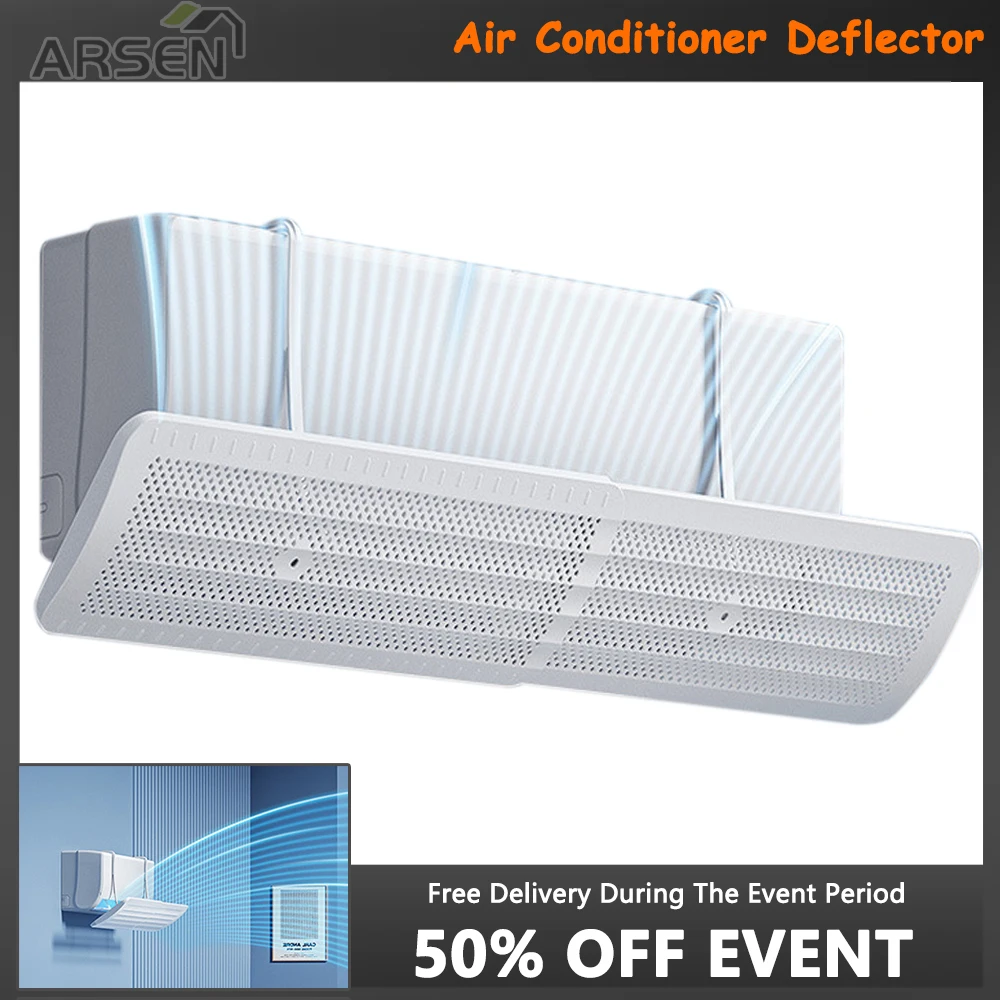 Cold-Air-Deflector-Purification-Wind-Outlet-Baffle-Retractable-Air ...