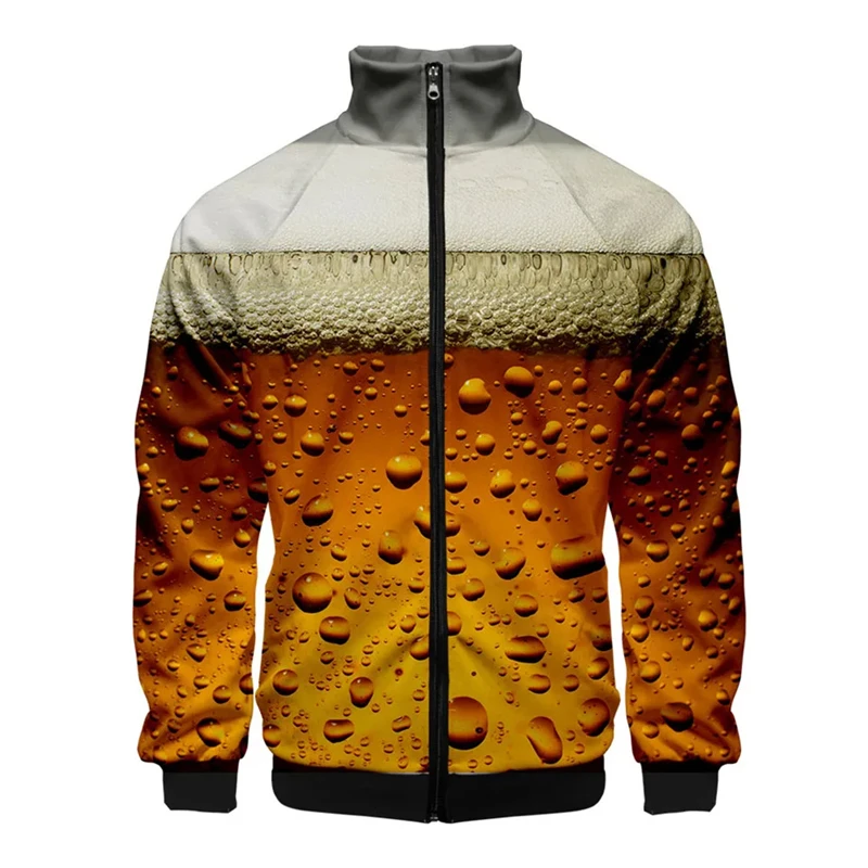 German Beer 3D Printed Jackets For Men Clothes Oktoberfest Party Unisex ...