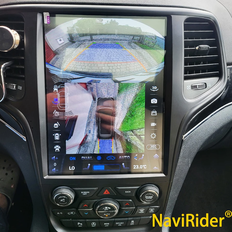 12.8 Inch Android 15 Auto Touch Screen Car Stereo CarPlay For Jeep ...