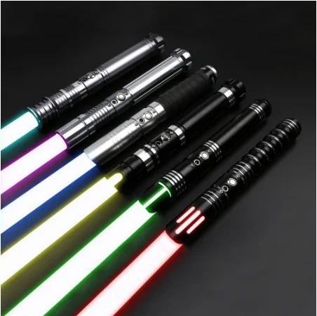 RGB Lightsaber Heavy Dueling Laser Sword 12 Colors 10 Soundfonts Force ...