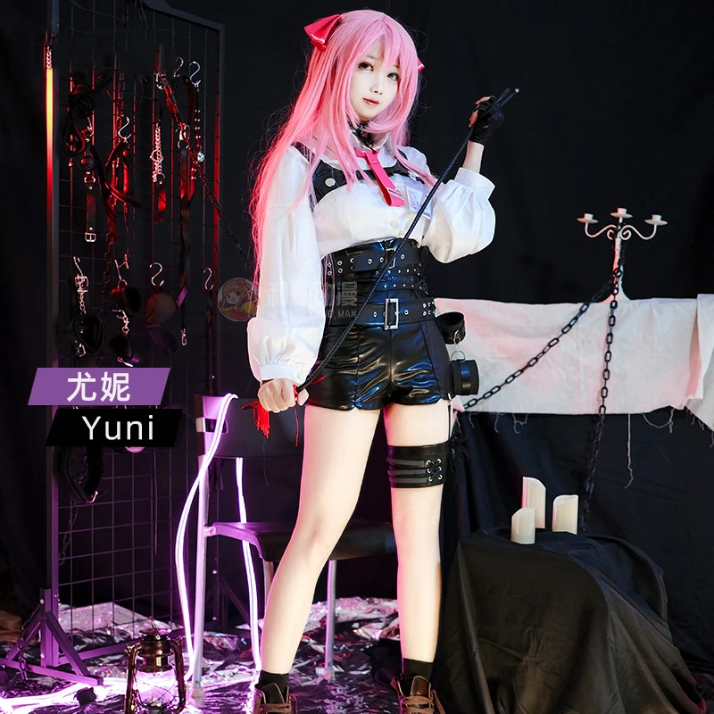 COS-HoHo-Anime-NIKKE-la-diosa-de-la-victoria-Yuni-traje-de-juego ...