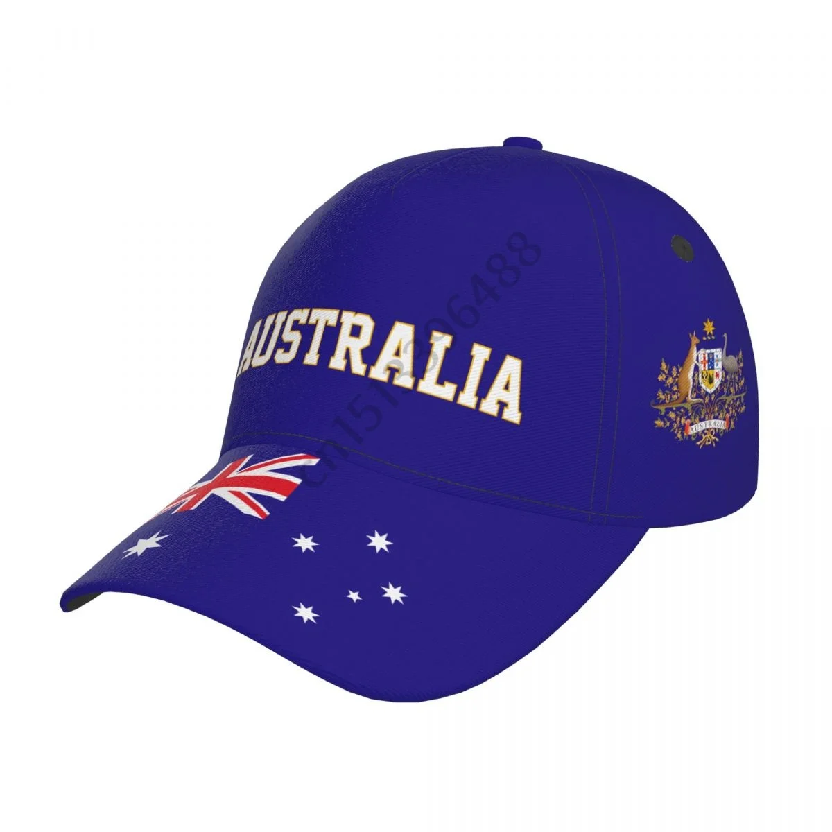 Australia Country Flag Soccer Hats Sun Baseball Cap Breathable ...