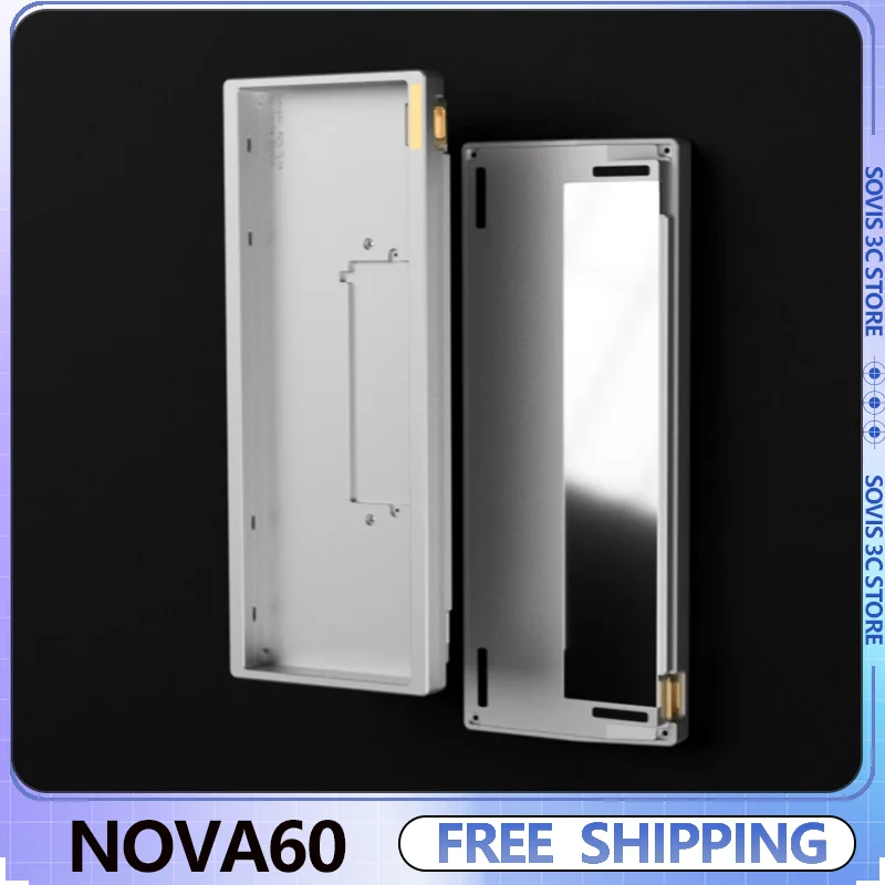 NOVA60 Mechanical Keyboard Case Customized 3Mode Wireless TOP Hot-Swap ...