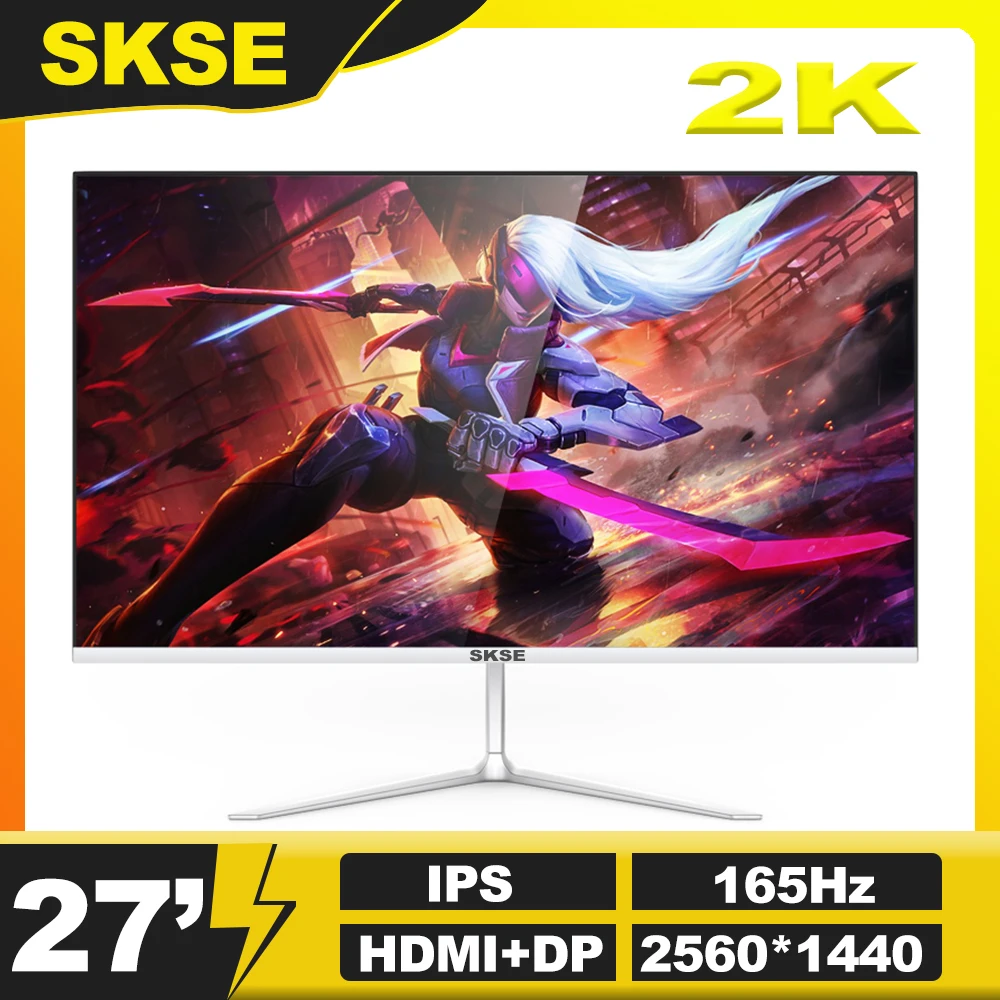 SKSE-27-inch-165Hz-Monitor-IPS-2560x1440-Gaming-Monitors-Computer ...