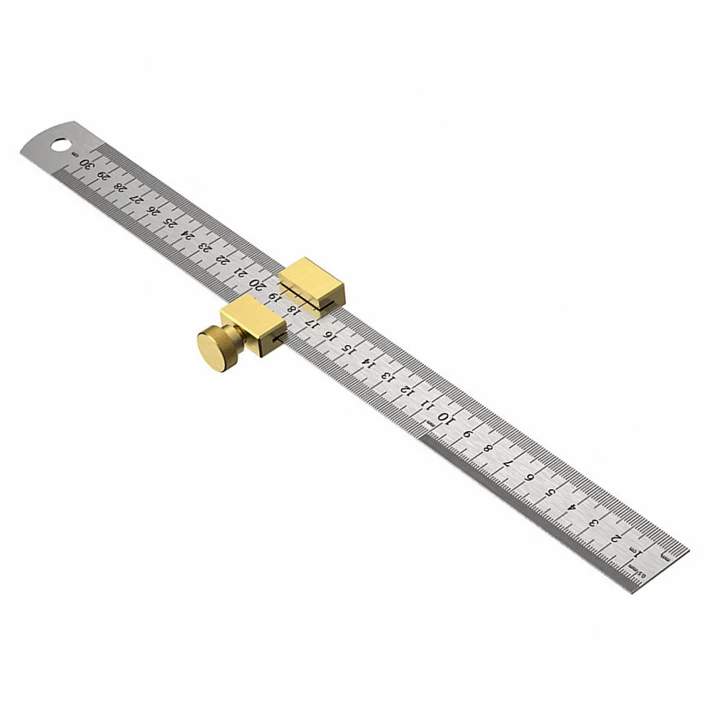 Adjustable Steel Ruler Positioning Block,Ruler Stop Fences Angle ...