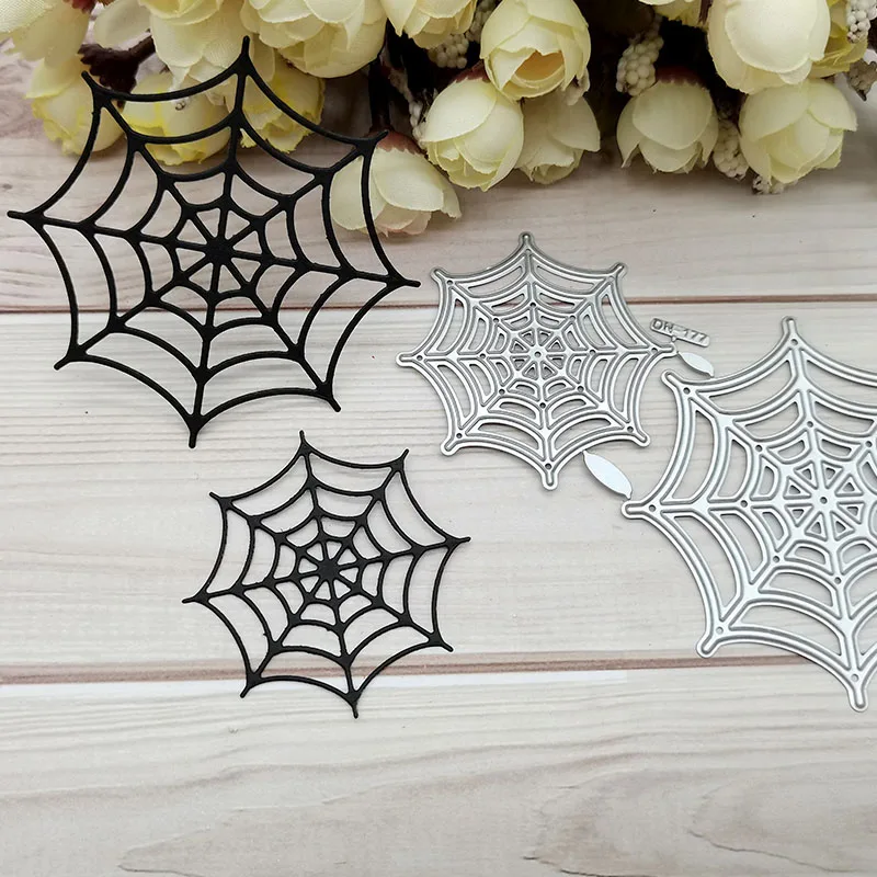 New-Spider-Web-Decoration-Craft-Embossing-Mold-2024-Metal-Cutting-Dies ...
