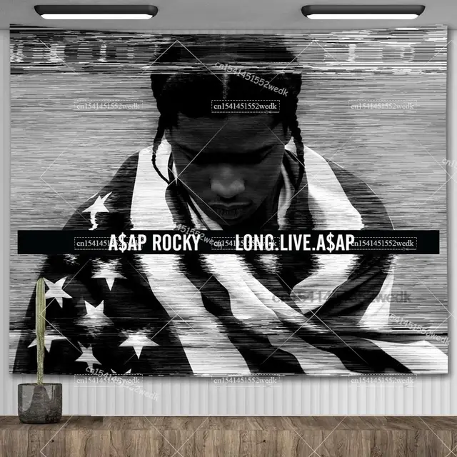 Asap Flag Background