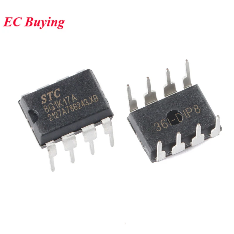 Stc8g1k17a Stc8g1k17a-36i Stc 8g1k17a Dip8 Single Chip Microcontroller ...