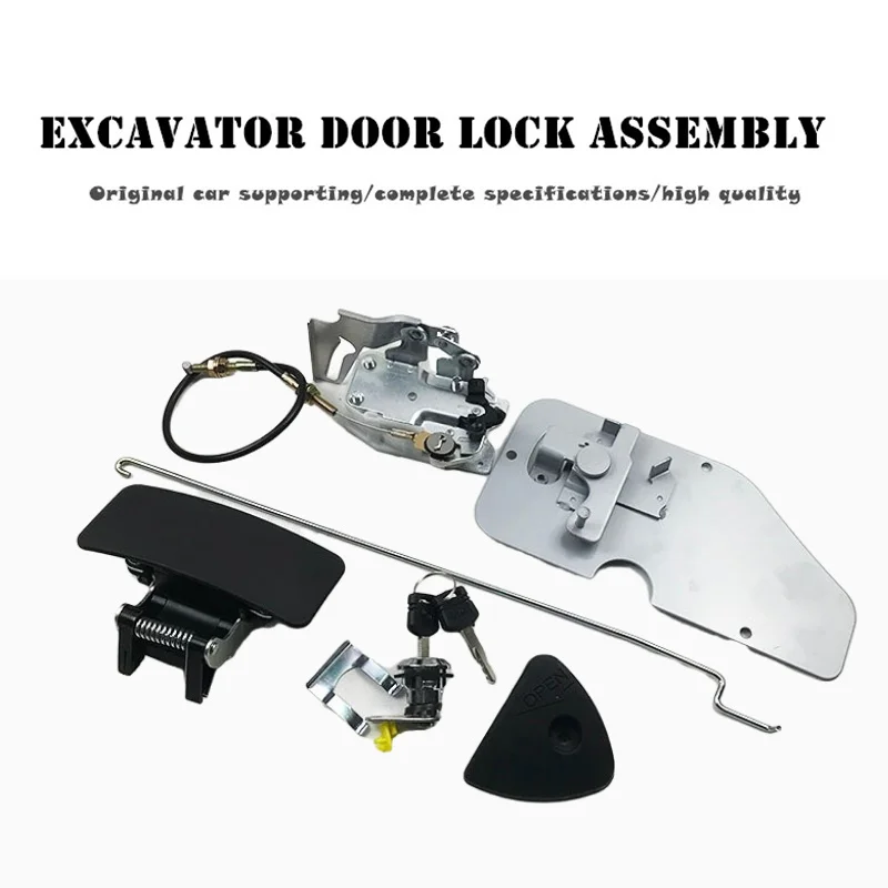 For-Hitachi-excavator-direct-injection-ZAX130-200-330-360-5-door-lock ...