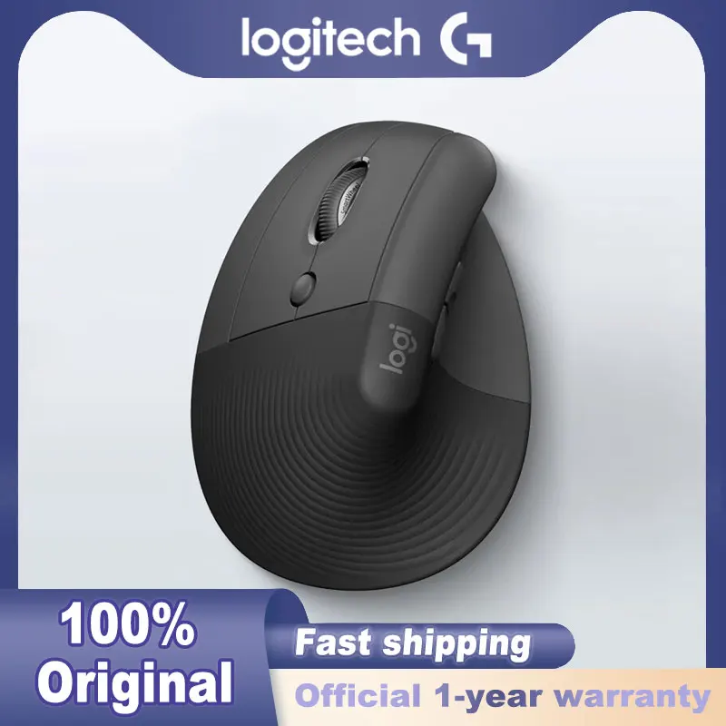 OriginalLogitech Lift Left Vertical Ergonomic Mouse, Left-Handed ...