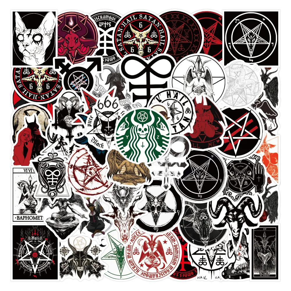 Desenhos-animados-Satan-s-Animated-Graffiti-Sticker-PVC-imperme-vel-DIY ...