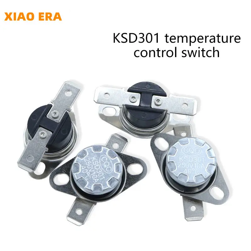KSD301 Temperature Controller Temperature Control Switch Normally Closed Normally Open 40/45/85 ...