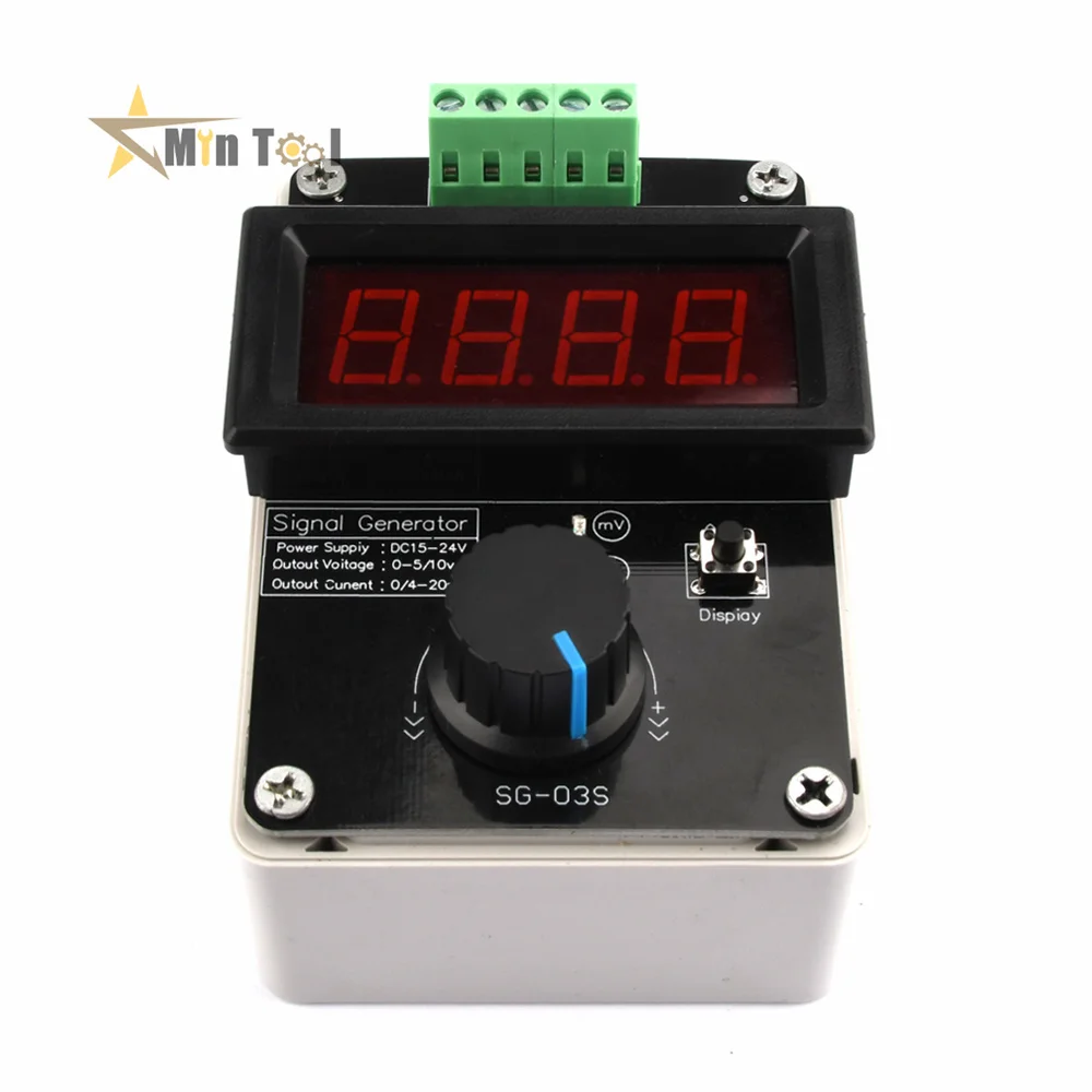 0-20mA/4-20mA 0-10V Signal Generator Current Transmitter Electronic ...