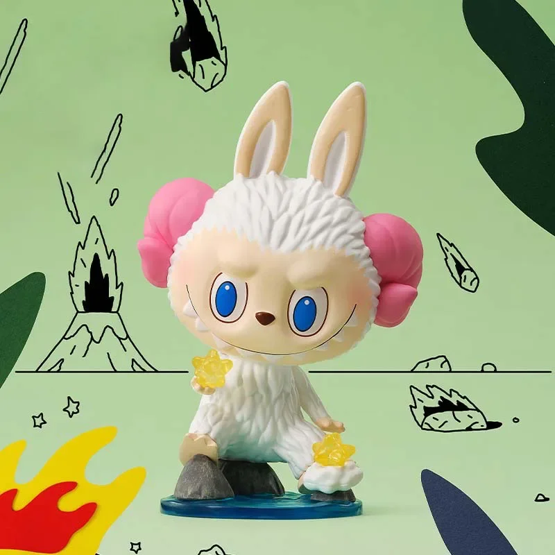Figuras de acción de la serie Labubu The Monsters Constellation, caja ciega, modelos de muñecas ...