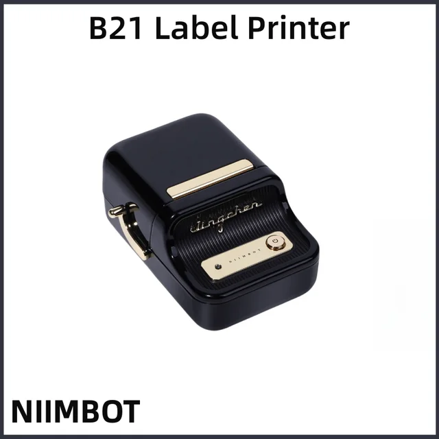 NIIMBOT B21 Label Maker Printer Portable Bluetooth Thermal Printer ...
