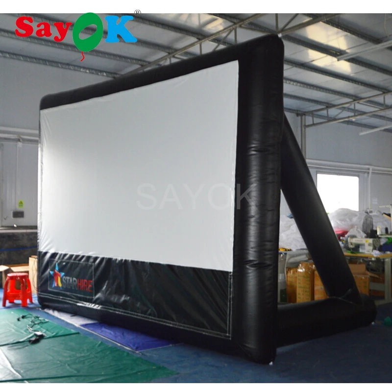 Outdoor-inflatable-projection-screen-air-movie-screen-inflatable-tv ...