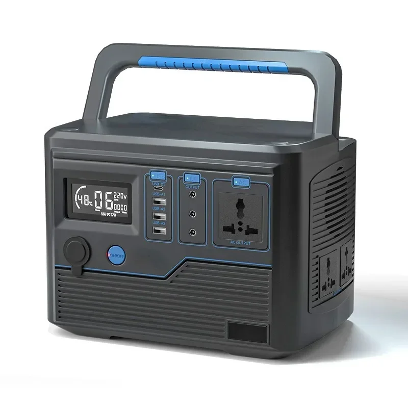 1000W-600Wh-162000mAh-portable-power-station-LED-Display-Outdoor ...