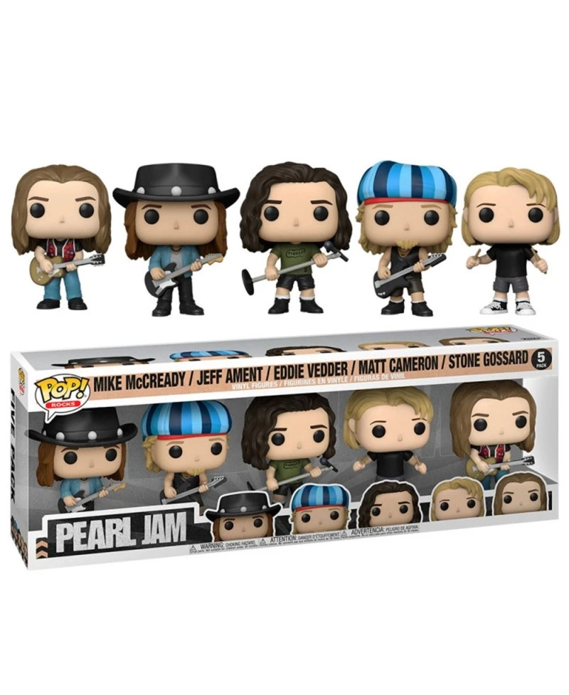 Funko Pop Pearl Jam - 5 pack - munimoro.gob.pe