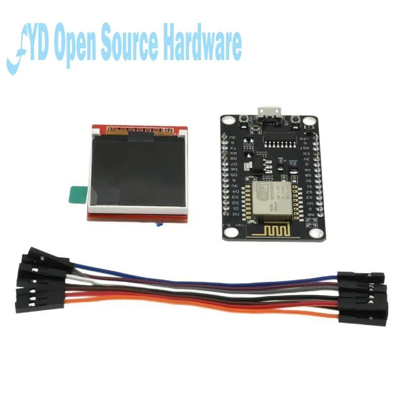 ESP8266-Development-Kit-With-Display-Screen-TFT-Show-Image-Or-Word-By ...