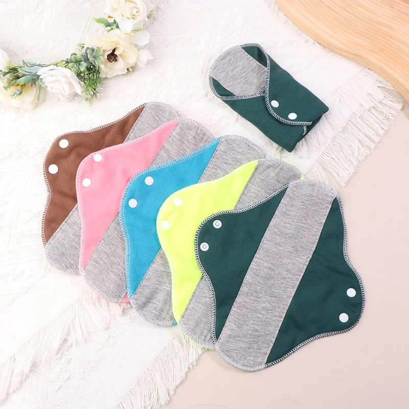 1/2/4PCS Leak-proof Graphene Washable Sanitary Pads Women Reusable Care ...