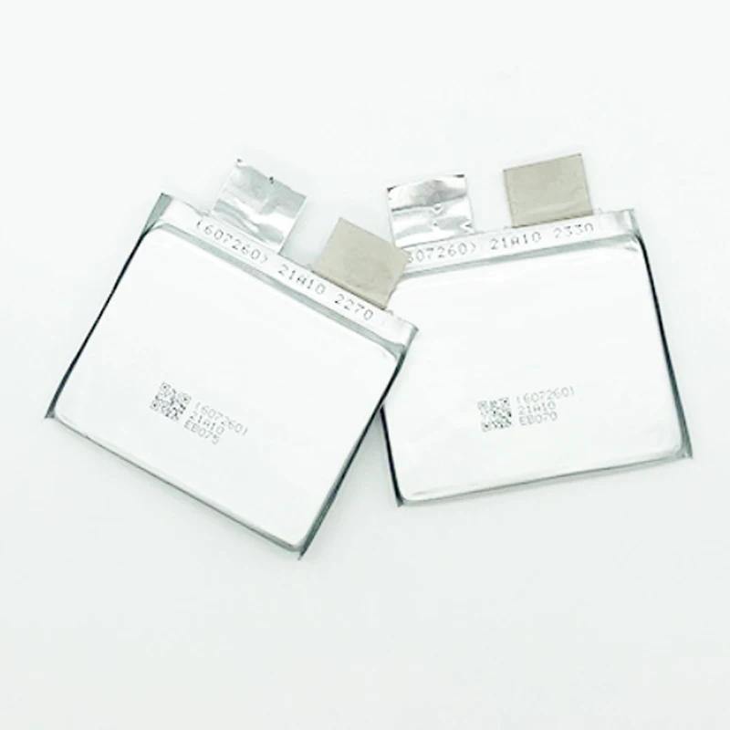 2pcs/lot New 3.7v 2150mah 607260 60c Diy Battery Power Cell For ...