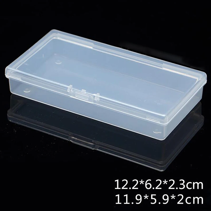 Caja-de-pl-stico-Rectangular-transparente-contenedor-peque-o-de-Pp-para ...