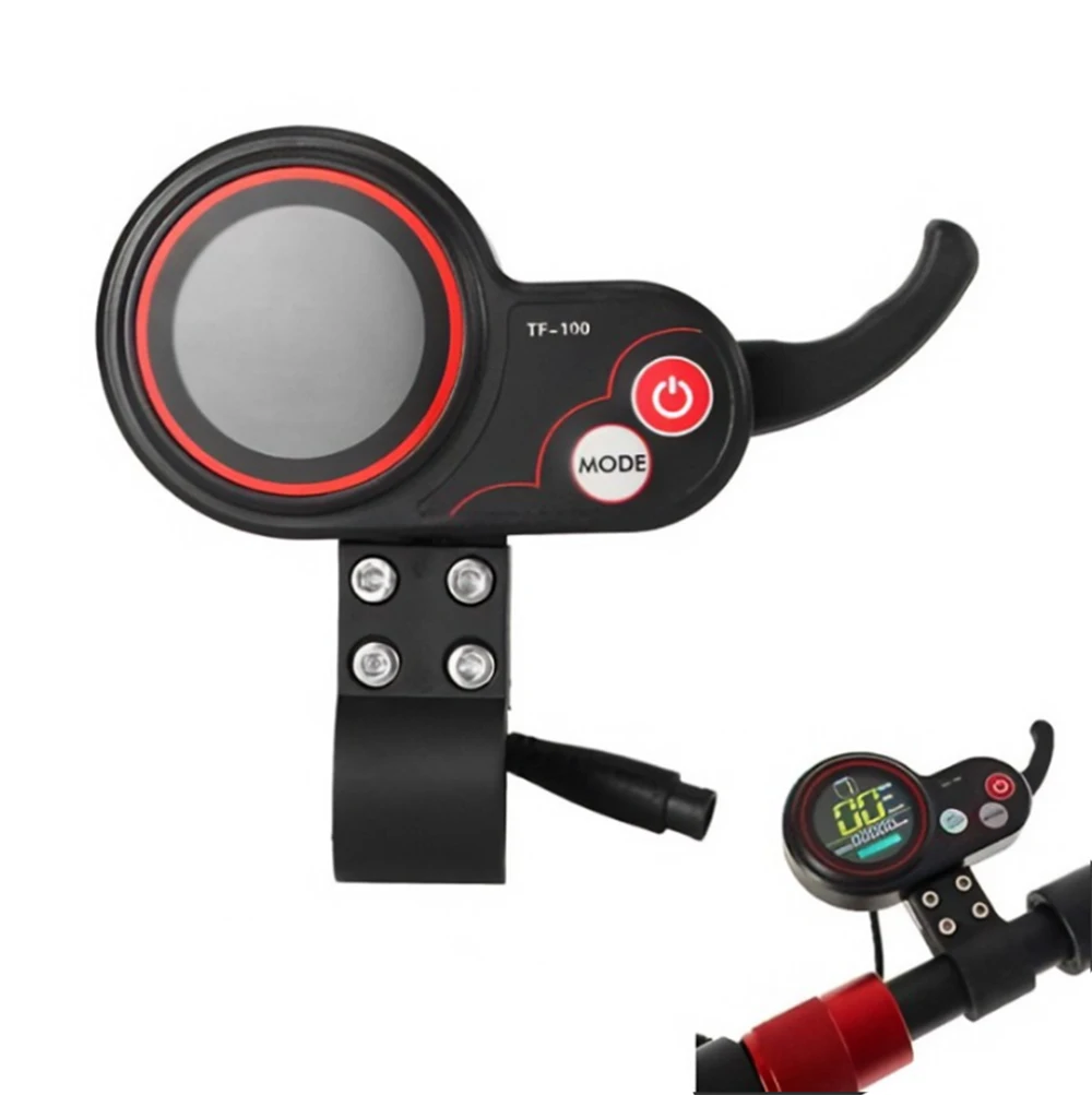 TF-100 Electric Scooter LCD Instrument Bicycle Accelerator Controller ...