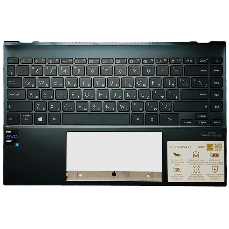 UX325-US-Russian-Backlit-Keyboard-for-Asus-ZenBook-UX325E-UX325EA ...