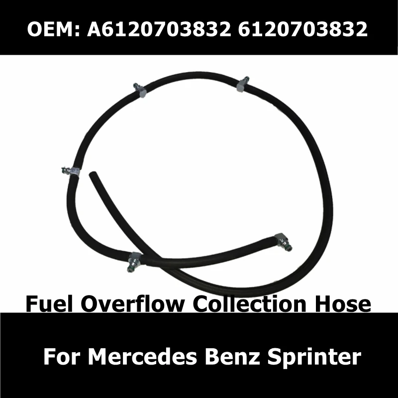 A6120703832-6120703832-Fuel-Overflow-Collection-Hose-for-Mercedes-Benz ...