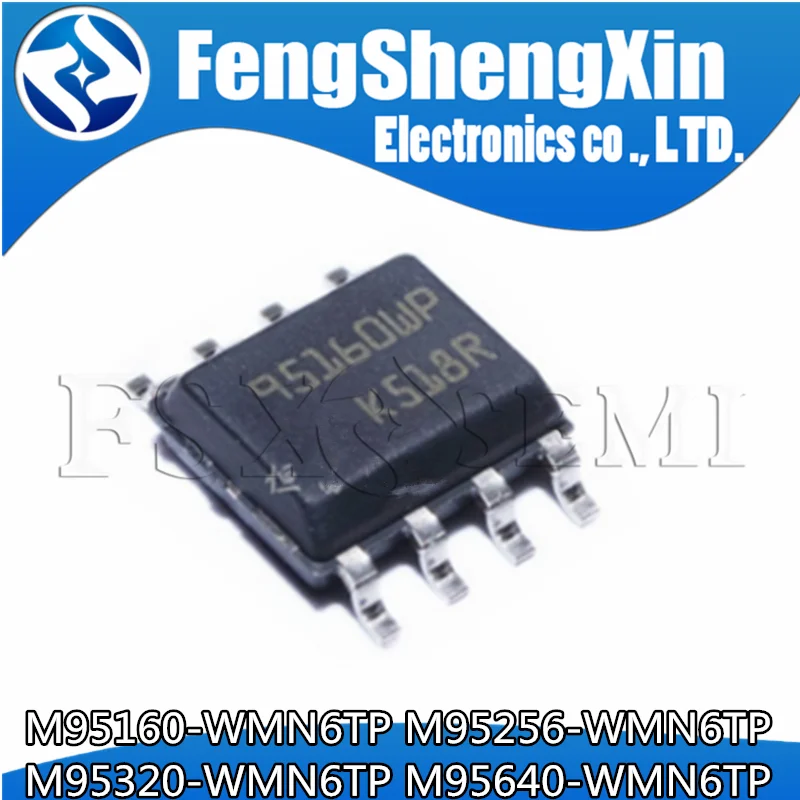 10pcs M95160-WMN6TP M95256-WMN6TP M95320-WMN6TP M95640-WMN6TP 95160WP 95256WP 95320WP 95640WP ...