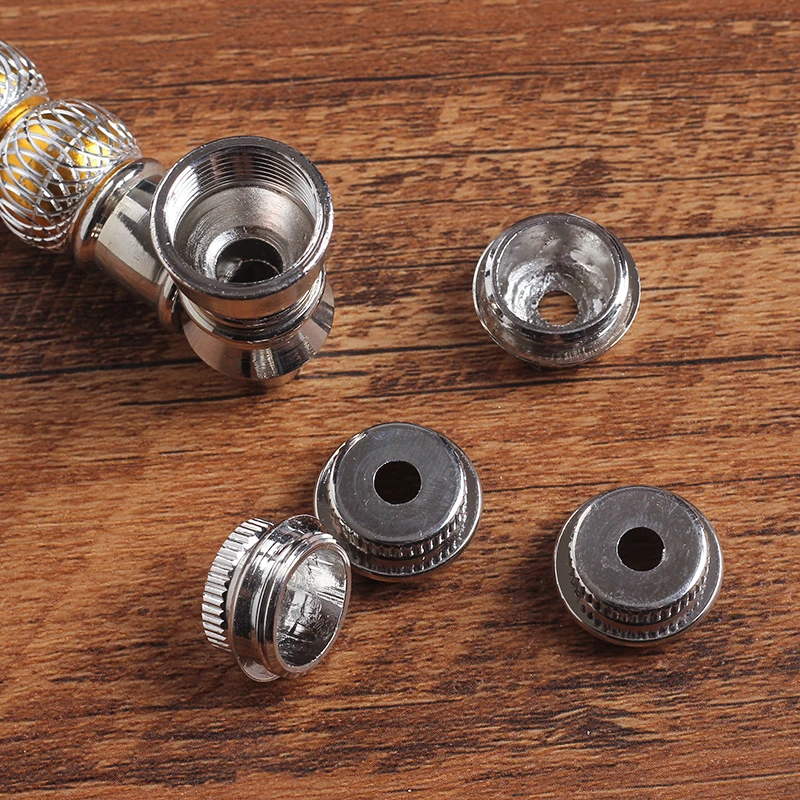 6pcs/lot Metal Pipe's Lid Wind Cap Rasta Smoking Pipe Weed Standard ...